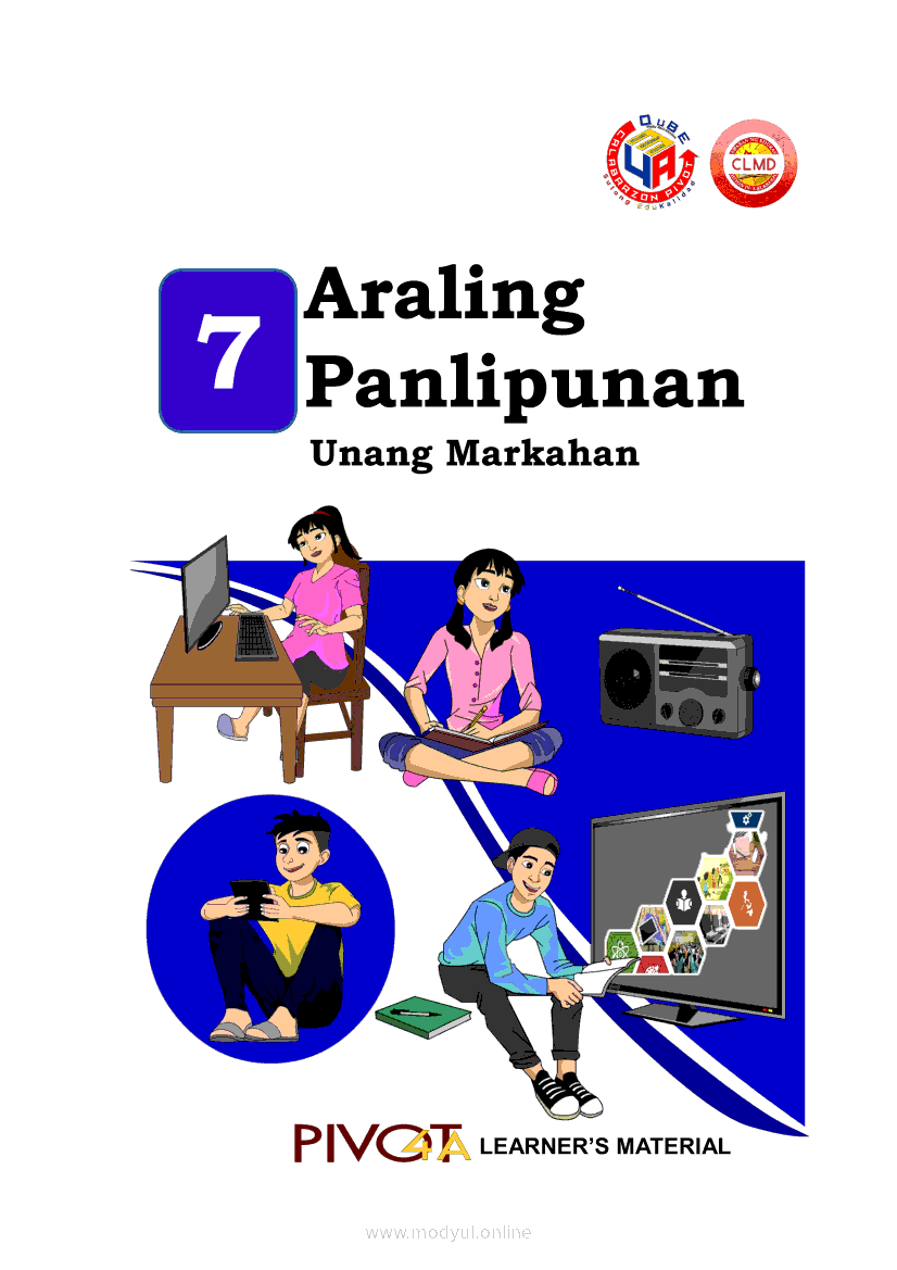 Araling Panlipunan 7 AP Modyul Grade 7 Modules Araling Panlipunan 7 AP Modyul Grade 7 Modules