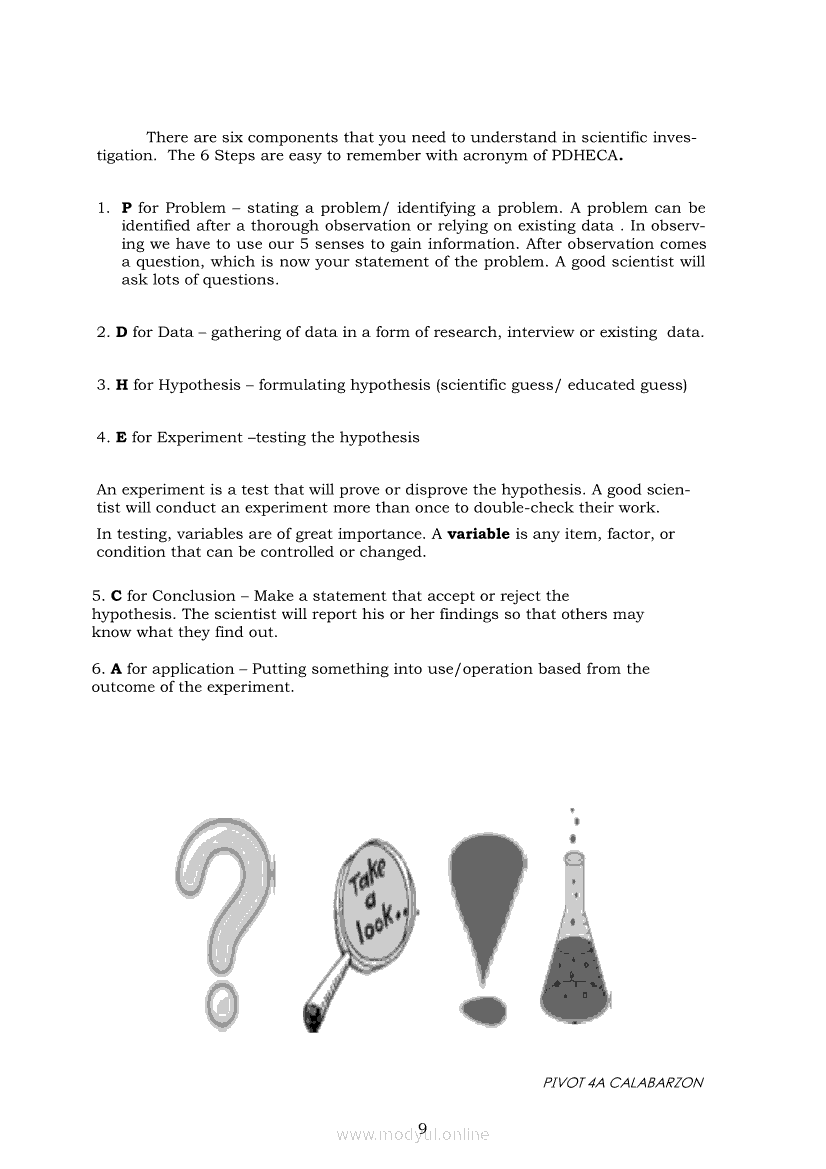 Science 7 Science Module Grade 7 Modules
